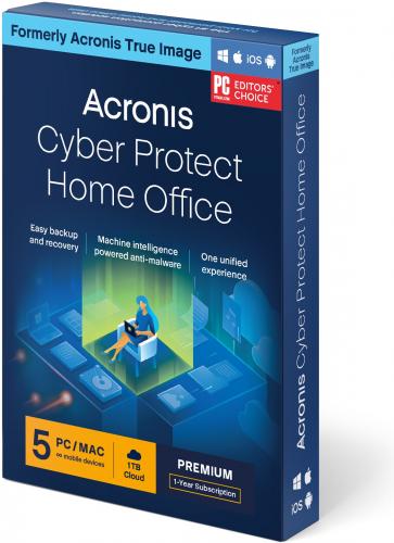 Review : Acronis True Image is now Acronis Cyber Protect Home Office