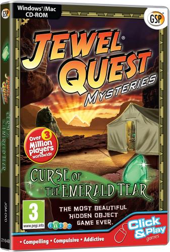 Review : iWin Jewel Quest Mysteries - The Curse of the emerald Tear